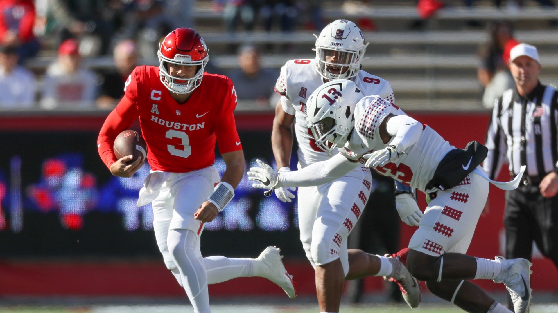 Houston Spoils E.J. Warner’s Historic Day, Taking Down Temple In A High ...